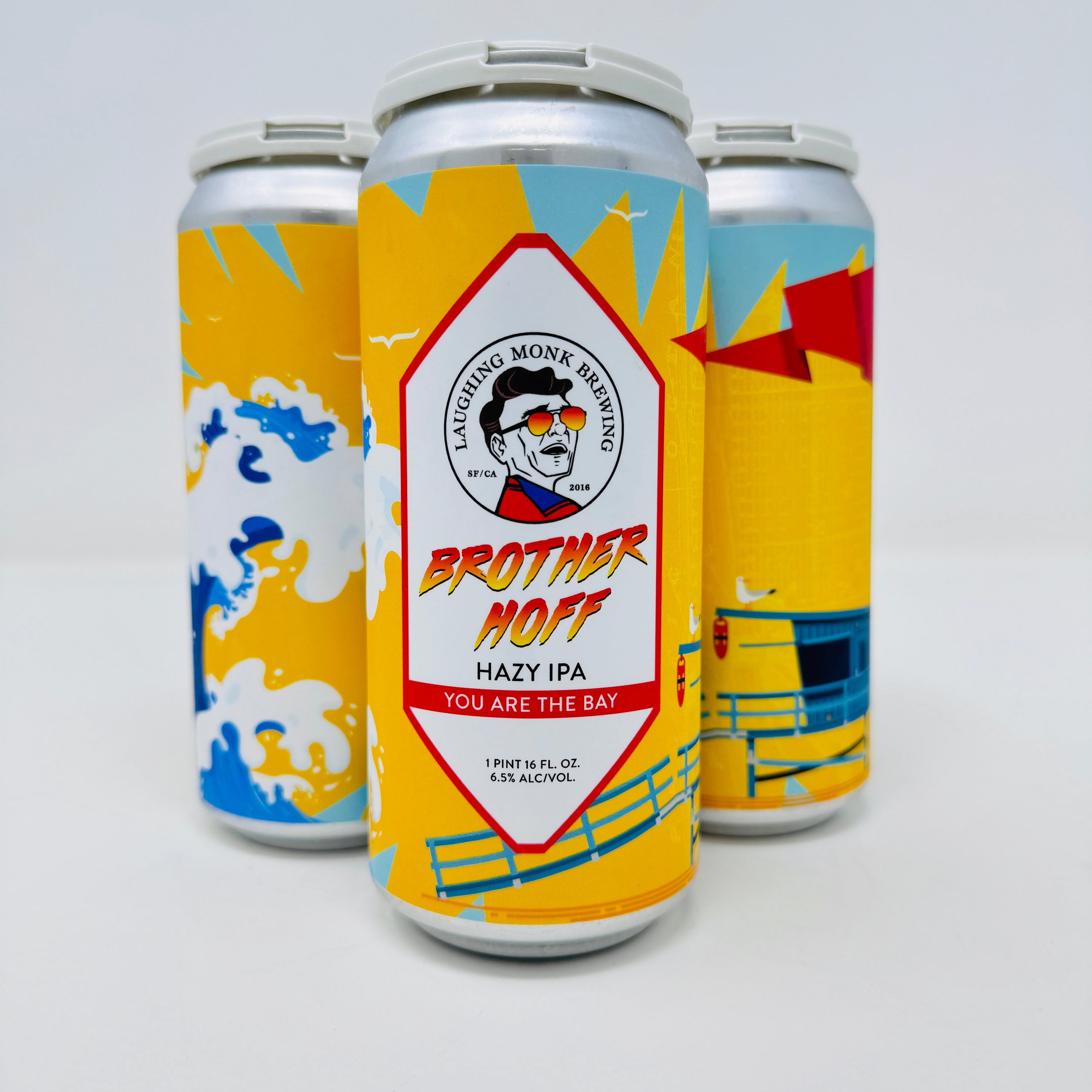 Brother Hoff Hazy IPA 4-Pack | Laughing Monk Brewing